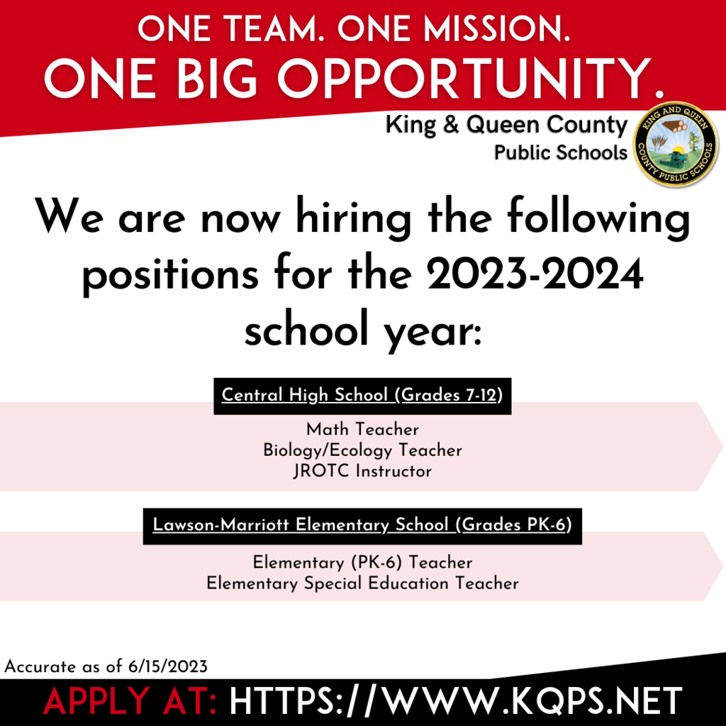 Live Feed | King and Queen County Public Schools